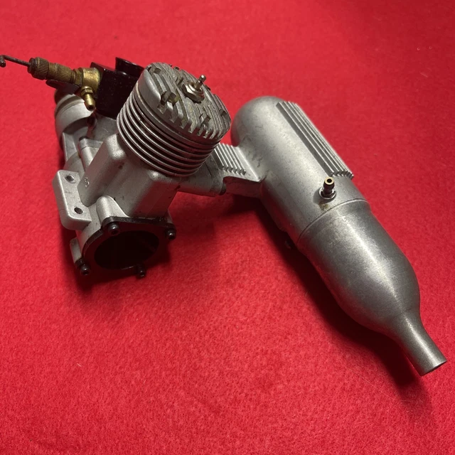 IRVINE 40 NITRO Glow RC Aeroplane Engine Model Air Radio Control Plane ...