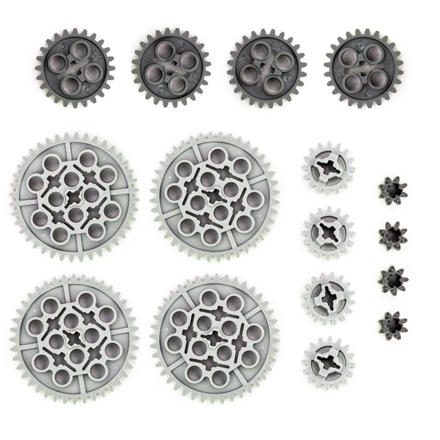 LEGO TECHNOLOGY GEARS 16 Piece LEGO Technic LEGO Gear Clamping Blocks £ ...