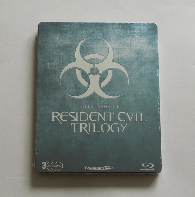 RESIDENT EVIL TRILOGY - Germany Blu-Ray Steelbook * New - Apocalypse ...