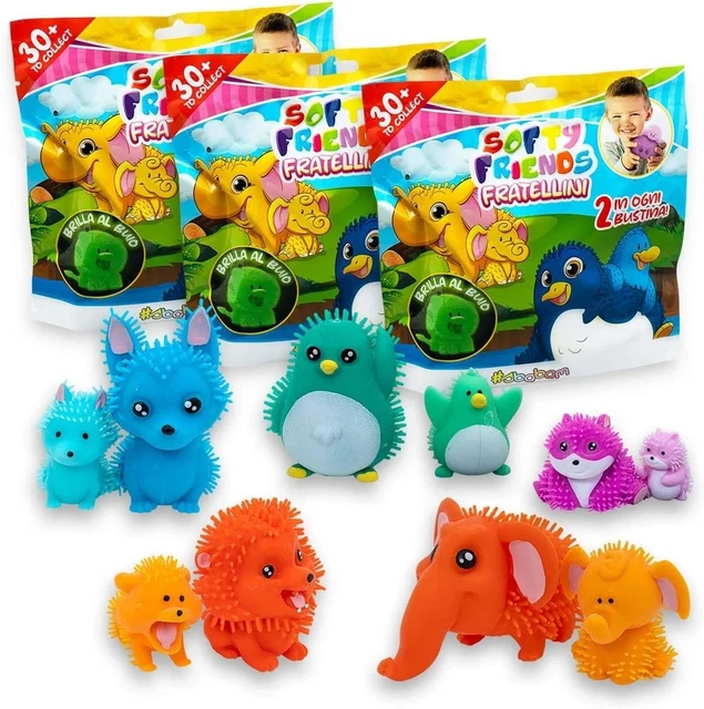 SOFTY FRIENDS HERMANOS Juegos para Niños Juguetes Blandos EUR 14,90 ...