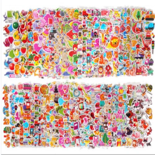 RANDOM 1 SHEET Stickers Teacher Rewards Kids Children Crafts Kids Gift ...