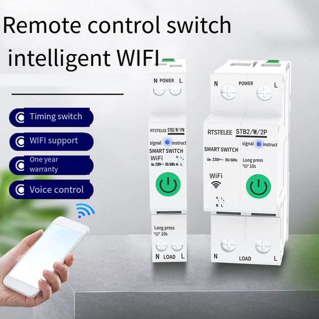 SMART WIFI CIRCUIT Breaker with Metering for Effective Home Energy ...
