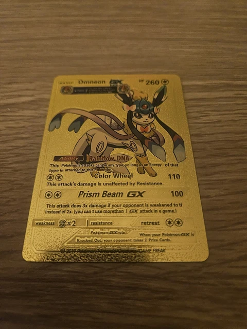 POKEMON CARD OMNEON GX Gold Card In Mint Condition £1.50 - PicClick UK
