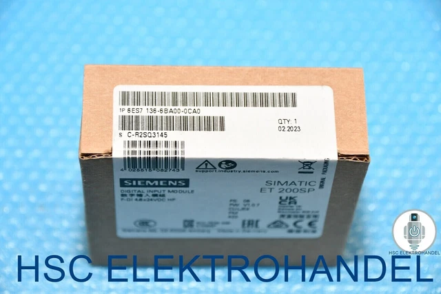 SIEMENS 67136-6BA00-0CA0 SIMATIC ET 200SP Modulo ingresso digitale F-DI ...