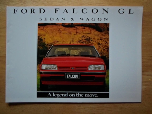FORD FALCON GL range orig 1987 sales brochure - Australia £11.99 ...