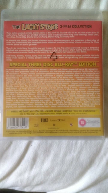 LUCKY STARS 3 Film Collection Blu-Ray Jackie Chan New & Sealed £31.89 ...