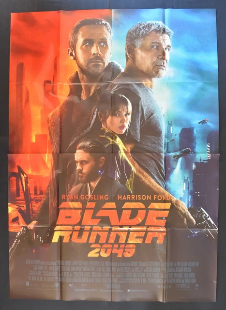 MANIFESTO BLADE RUNNER 2049 denis villeneuve harrison ford ryan 1 ED 2017 A260 EUR 19,99 ...