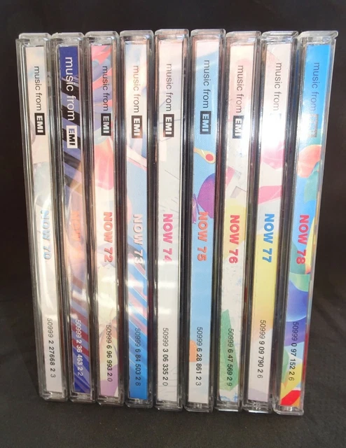NOW THAT'S WHAT I Call Music x 9 CD Bundle Now 70-78 Double CDS £15.00 ...