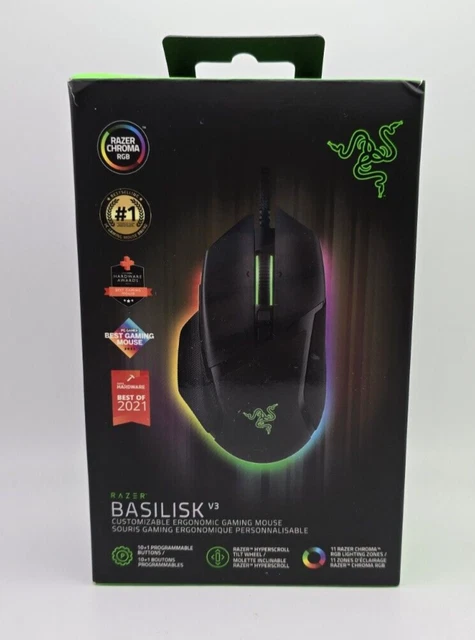 RAZER BASILISK V3 Wired Gaming Mouse - Open Box $37.99 - PicClick