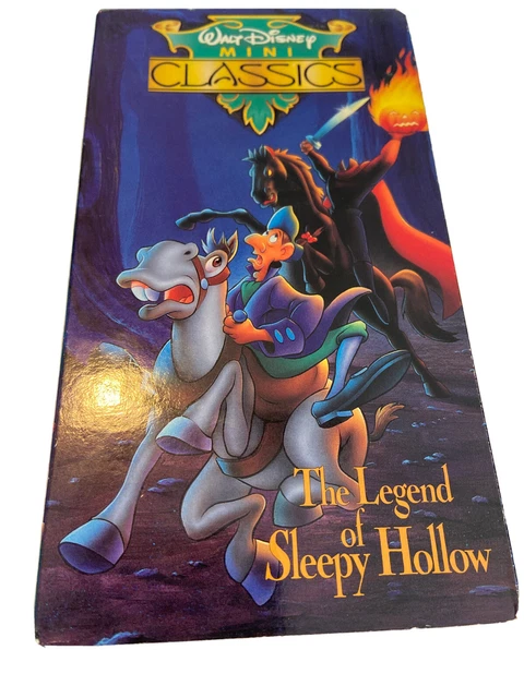 WALT DISNEY MINI Classics “ THE LEGEND OF SLEEPY HOLLOW” VHS Video Tape ...