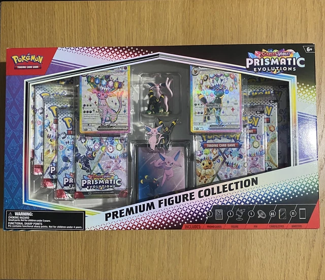 POKÉMON TCG SCARLET & Violet Prismatic Evolutions Premium Figure Collection NEW £130.68 ...