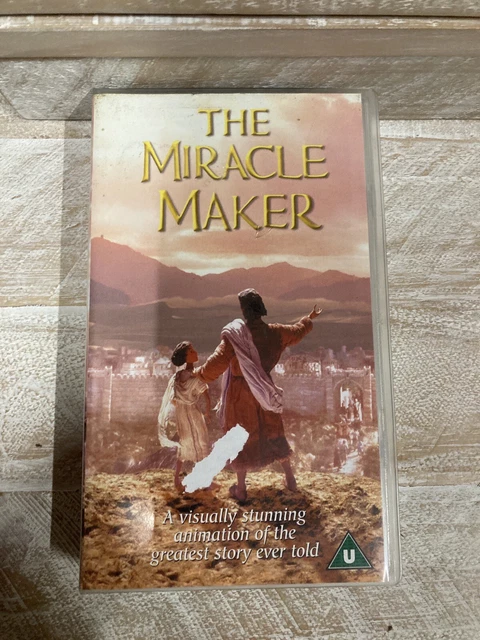 THE MIRACLE MAKER - Ralph Fiennes - Michael Bryant - PAL VHS Video Tape ...