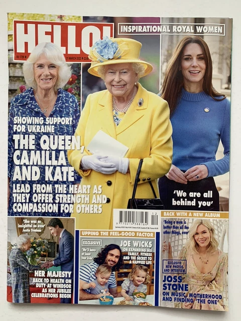 **QUEEN ELIZABETH II Royal Family Kate Middleton Uk Hello Magazine ...