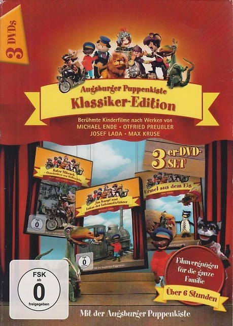AUGSBURGER PUPPENKISTE KLASSIKER-EDITION: 3 Filme | DVD EUR 22,99 - PicClick DE