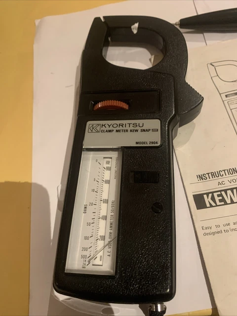 KYORITSU KEW SNAP Model 2904 Clamp Meter £5.45 - PicClick UK