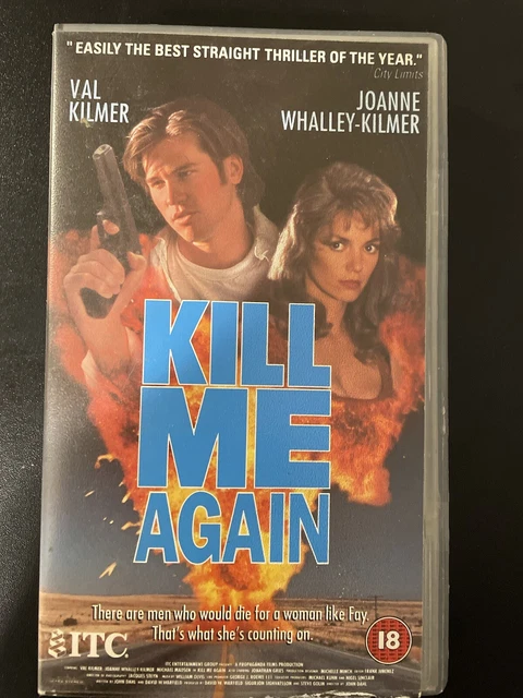 KILL ME AGAIN VHS 1989 Val Kilmer, Joanne Whalley, Michael Madsen Movie £7.99 - PicClick UK