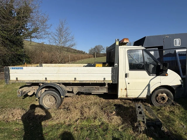 FORD TRANSIT TIPPER Spares And Repairs engine runs, tipper bed is good ...