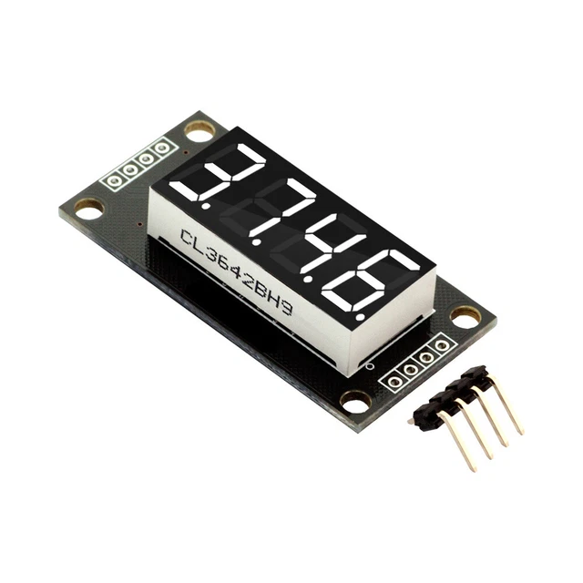 0.36& TM1637 7-SEGMENT 4-Bit Digital Tube LED White Display Module For ...