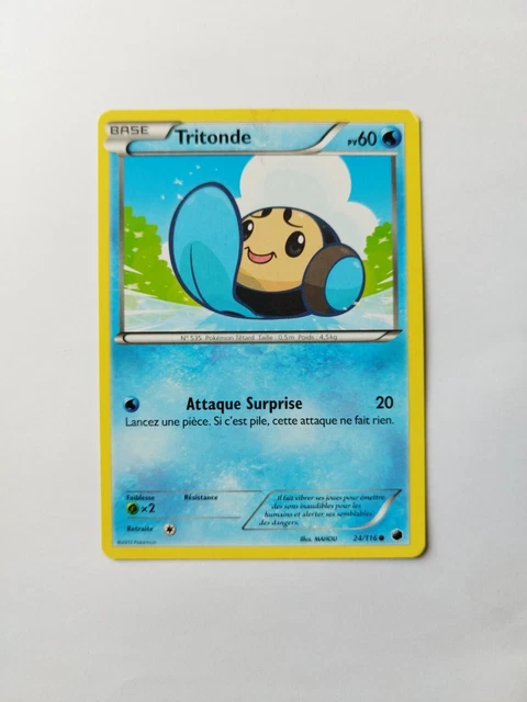 CARTE POKÉMON - Tritonde - 24/116 - Glaciation Plasma EUR 1,00 ...