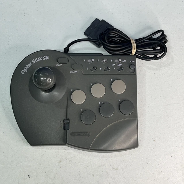 ASCIIWARE - FIGHTER Stick SN Joystick Controller for SNES Super ...