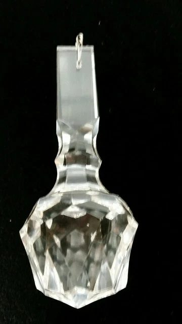 WATERFORD CRYSTAL CHANDELIER REPLACEMENT Part~Center Drop Ball~Seahorse ...