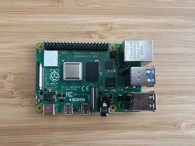 RASPBERRY PI 4 Model B, 2GB DDR4 RAM Single Board Computer (RPI4-MODBP ...