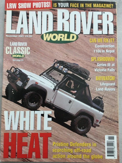 LAND ROVER WORLD Magazine #93 - November 2001 - 110s in Nepal, S3 ...