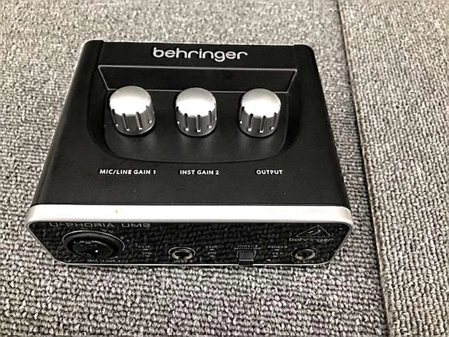 BEHRINGER U-PHORIA UM2 Single Channel Audio Interface £72.54 - PicClick UK