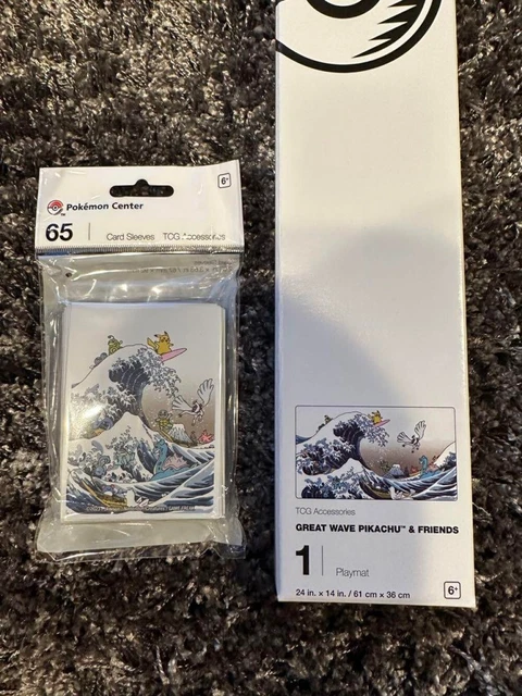 POKEMON WORLD CHAMPIONSHIPS 2023 Great Wave Pikachu, Playmat & Card ...