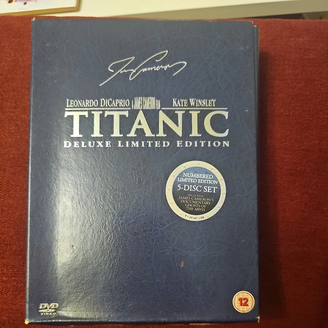 TITANIC- DELUXE LIMITED Edition (5 Disc DVD Set including Ghosts of the ...