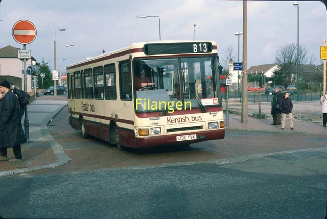 ORIGINAL BUS COLOUR SLIDE Kentish Bus Dennis Dart L136YVK £1.25 ...