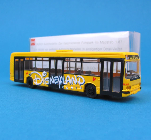 BUSCH H0 47211 RENAULT R312 Bus Disneyland Paris HO 1:87 OVP Box EUR 69 ...