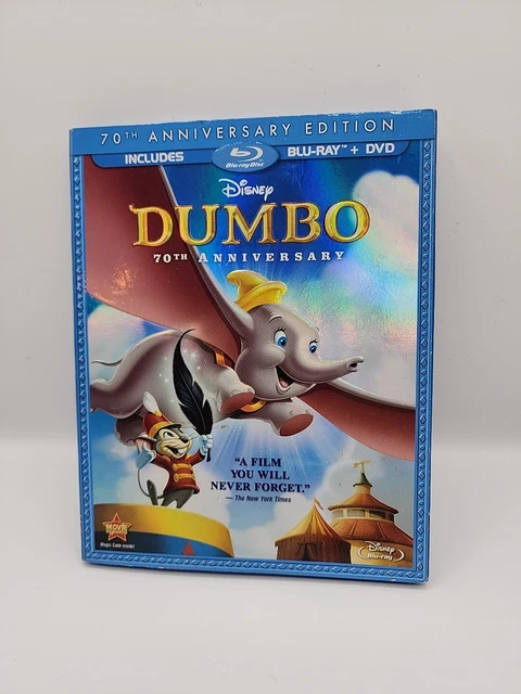 DUMBO (BLU-RAY/DVD, 1941) 70th Anniversary Edition EUR 12,28 - PicClick FR