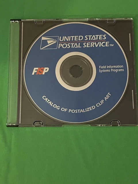 RARE UNITED STATES Postal Service (USPS) Official Catalog of Clip Art ...