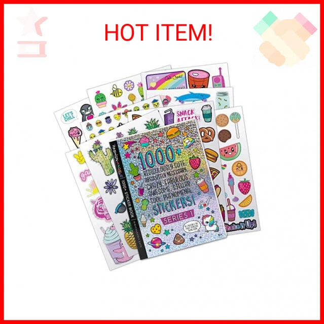 FASHION ANGELS 1000+ Ridiculously Cute Stickers for Kids - Fun Craft ...