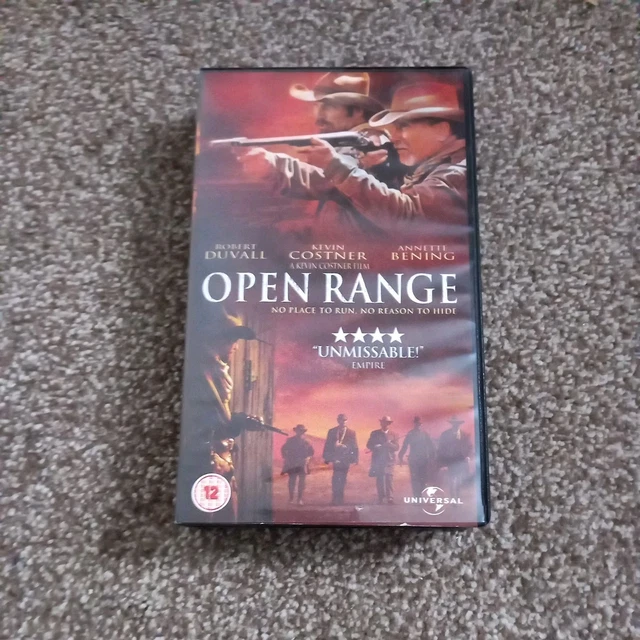 OPEN RANGE VHS Kevin Costner £4.90 - PicClick UK
