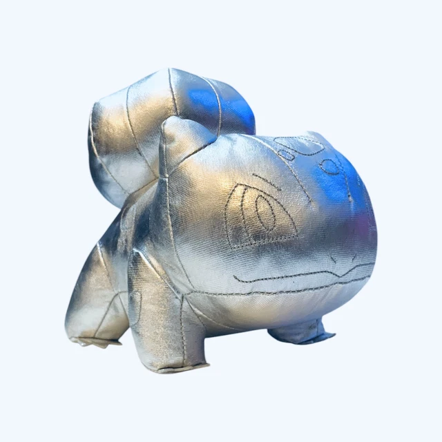 POKEMON 25TH ANNIVERSARY Silver Bulbasaur Plush Soft Toy 2021 9" Approx ...