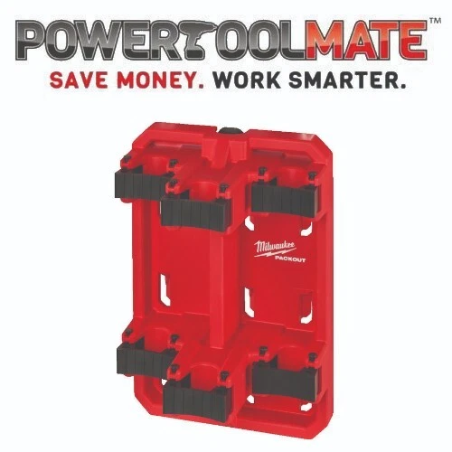 MILWAUKEE 4932480714 PACKOUT Long Handled Storage Wall Mountable ...