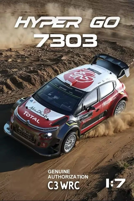 MJX HYPER-GO 7303 Large Scale 1:7 Drift Rally RC Citroen Car ** UK ...