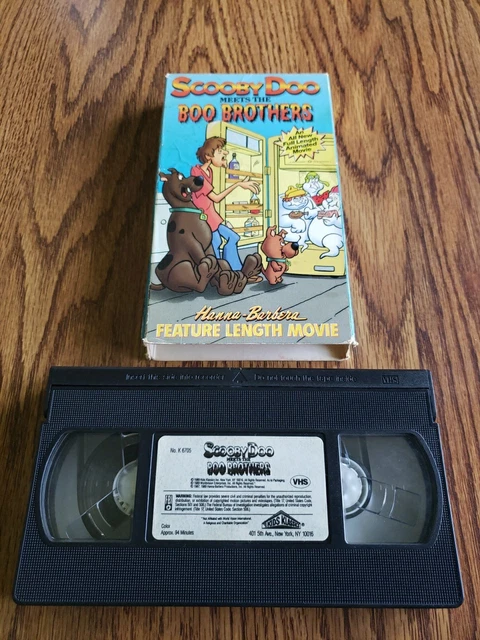 SCOOBY DOO MEETS The Boo Brothers VHS Tape 1989 Hanna Barbera Rare ...