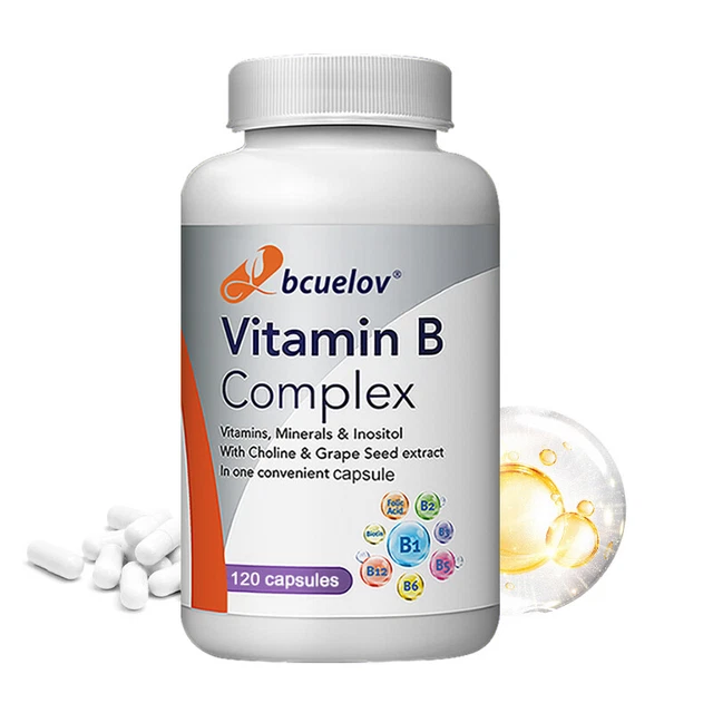 VITAMIN B COMPLEX - Super B Vitamins, Boost Immunity, Promote ...