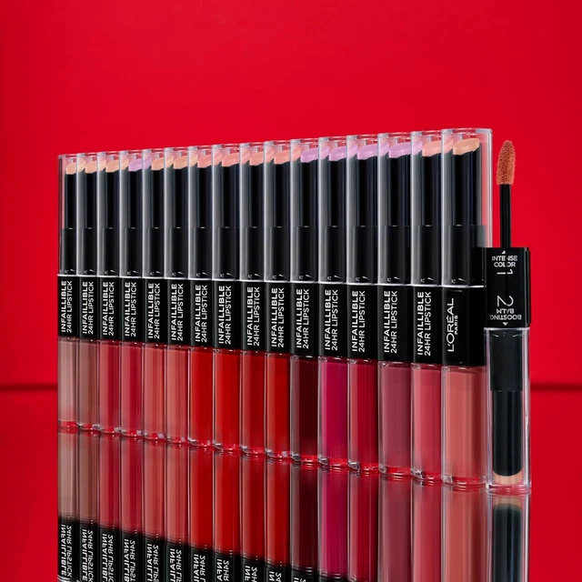 L'ORÉAL PARIS INFALLIBLE 2-Step Liquid Lipstick 803 Eternally Exposed ...