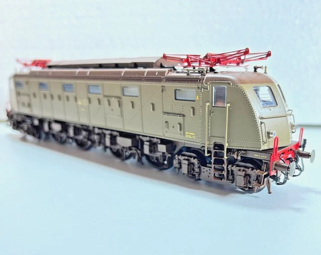 RIVAROSSI COMO R1440 locomotiva elettrica FS e428.162 3°serie castano ...