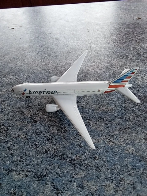 AMERICAN AIRLINES BOEING Model By Realtoy. 14cm . No Stand. Boxed. £10. ...