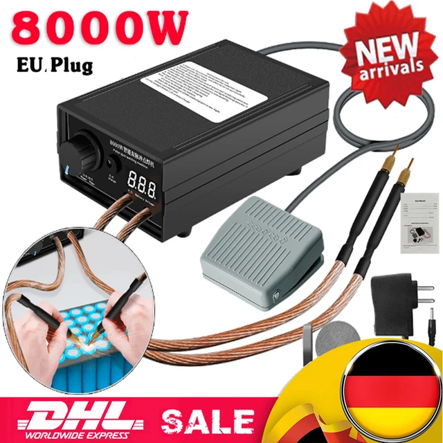 8000W DIY MINI Schweißgerät Punktschweißmaschine Spot Welder Punktschweißgerät EUR 59,49 ...