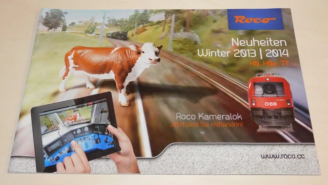 ROCO MODELLEISENBAHN-KATALOG NEUHEITEN Winter 2013 | 2014 H0 H0e TT ...