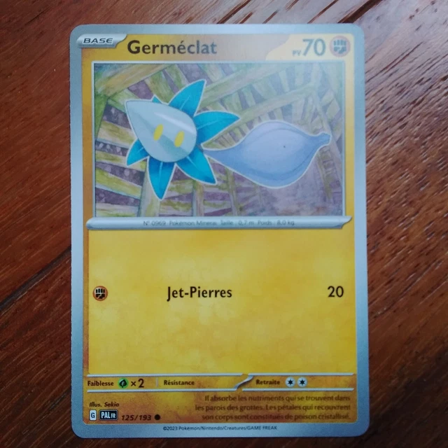 CARTE POKÉMON GERMÉCLAT 125/193 Evolutions à Paldea fr neuve EUR 1,75 ...