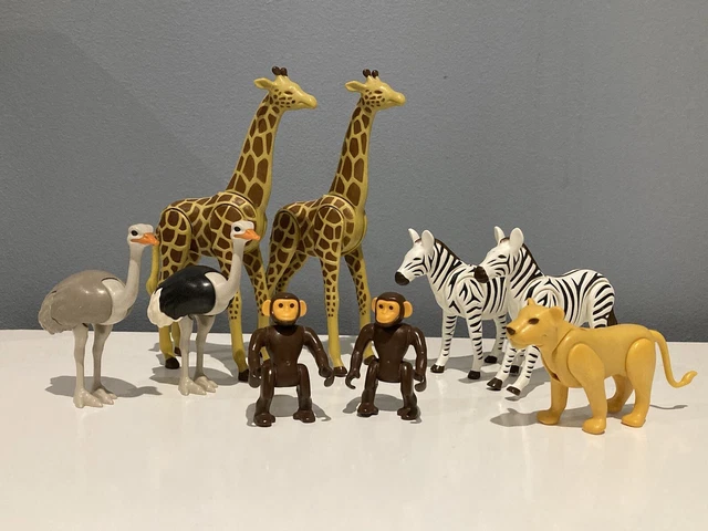 PLAYMOBIL ZOO SAFARI Jungle Animals Role Play Toys. Giraffe Lion Monkey ...