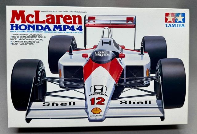 MAQUETTE MODEL KIT McLaren HONDA MP4/4 1/20 Grand Prix collection ...