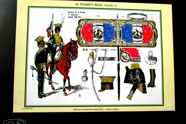 PLANCHE &LE PLUMET-RIGO& -Uniformes des Armées Napoléoniennes EUR 1,00 ...